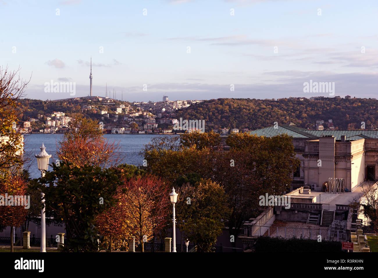 Istanbul Bosphorus City View Stock Photo - Alamy