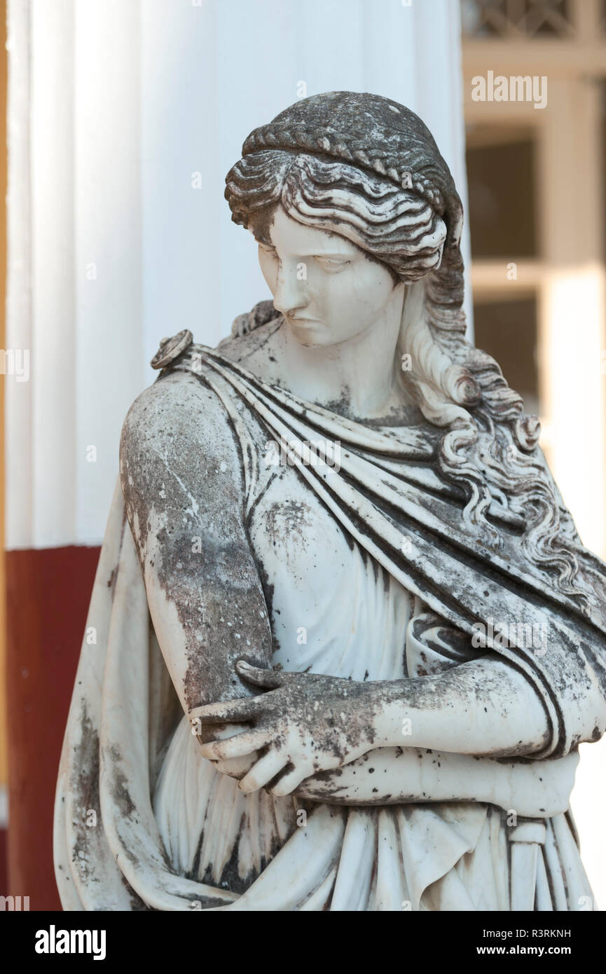 The Muse of Epic Poetry and Divine Hymns, Achilleion Palace, Corfu ...