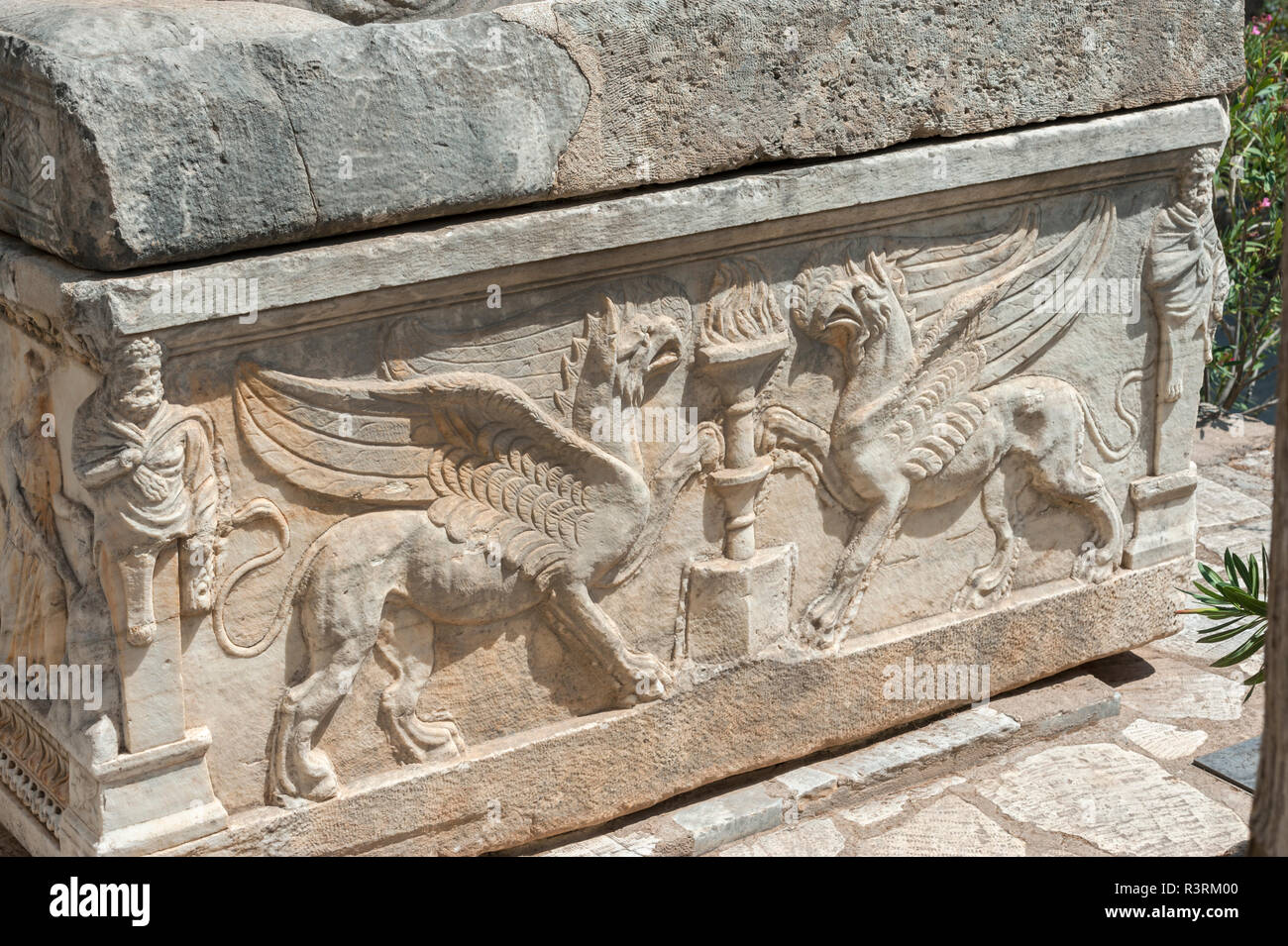 Marble sarcophagus, Delphi, Greece Stock Photo - Alamy Marble sarcophagus, Delphi, Greece Stock Photo - Alamy
