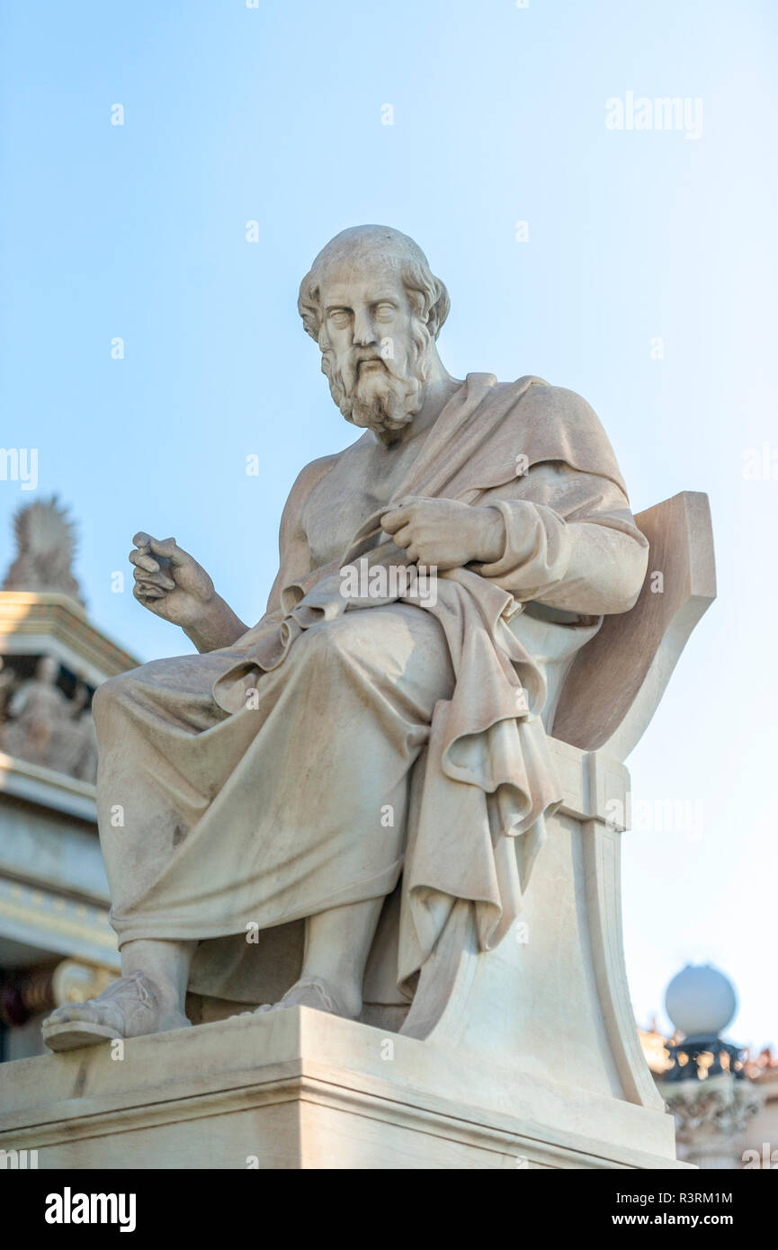 Statue of Plato, Academy of Athens, Athens, Greece Stock Photo - Alamy Statue of Plato, Academy of Athens, Athens, Greece Stock Photo - Alamy