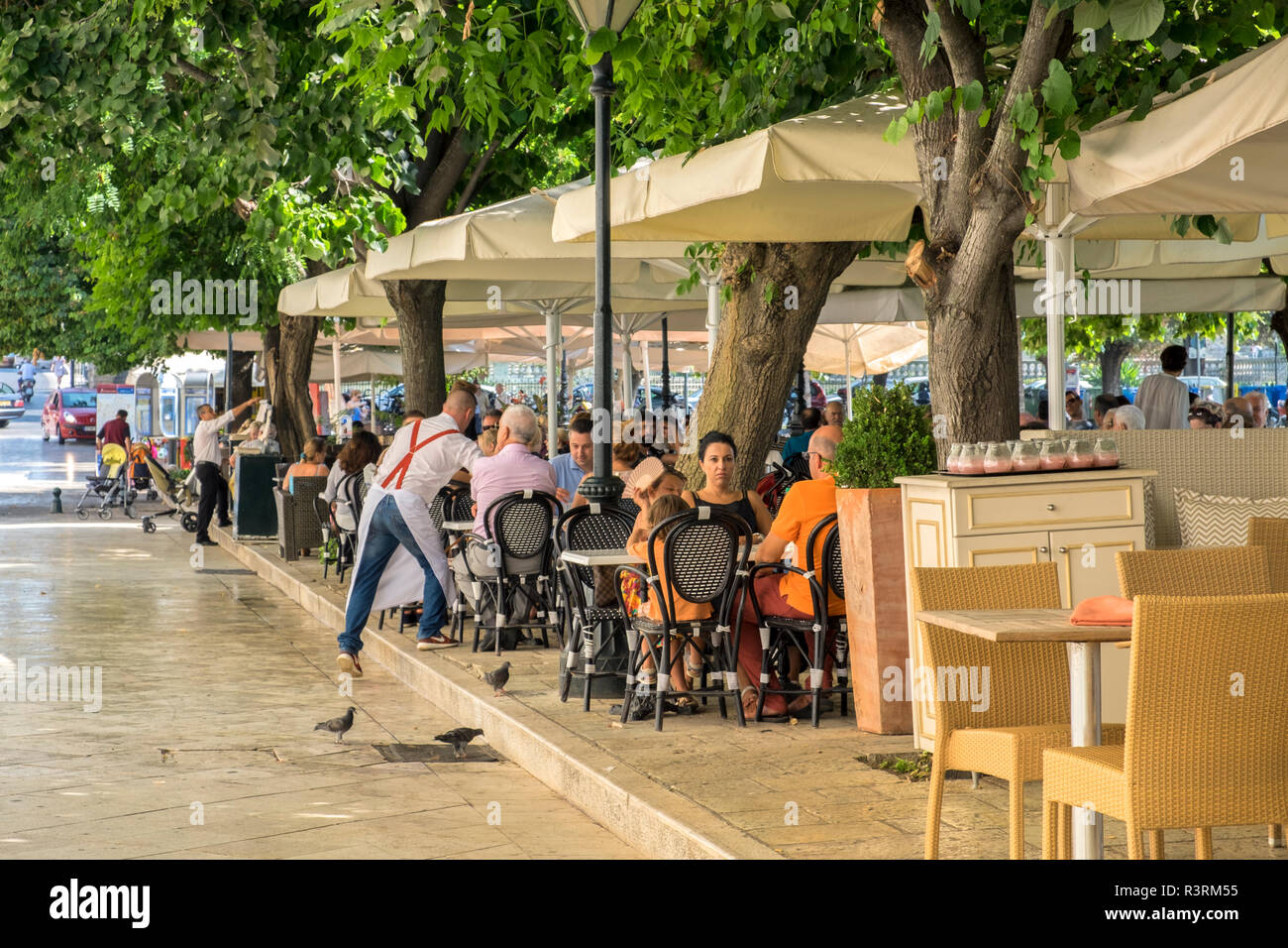 Corfu town children hi-res stock photography and images - Alamy
