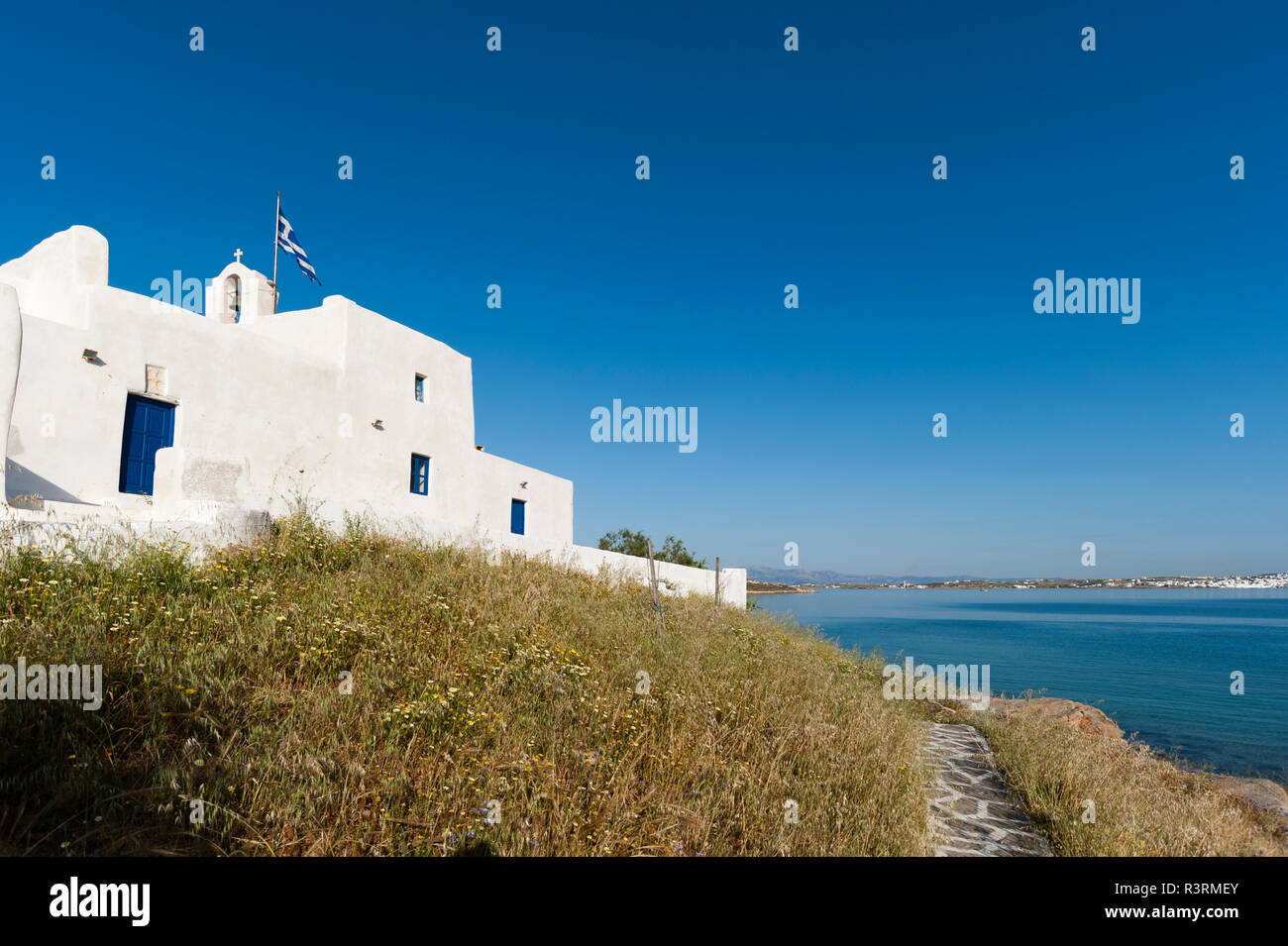 Ai Yiannis Detis Monastery, Paros Island, Southern Aegean Sea, Greece ...