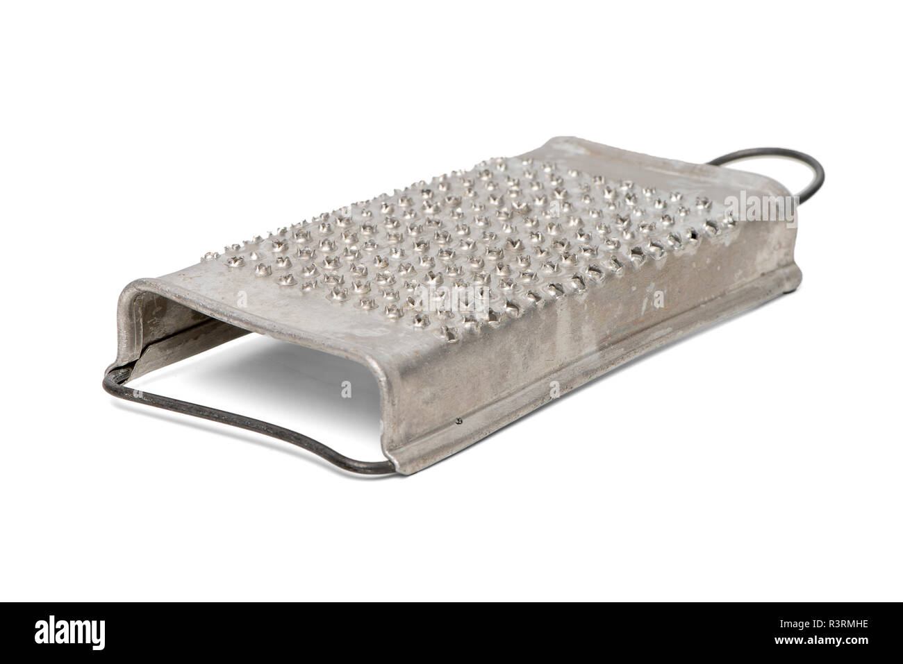 Old metal scraper isolarted on white background Stock Photo - Alamy