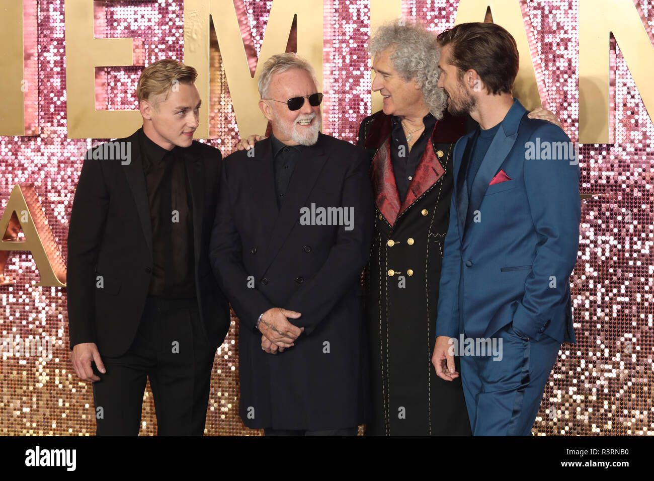 Bohemian Rhapsody World Premiere held at Wembley - Arrivals Featuring ...