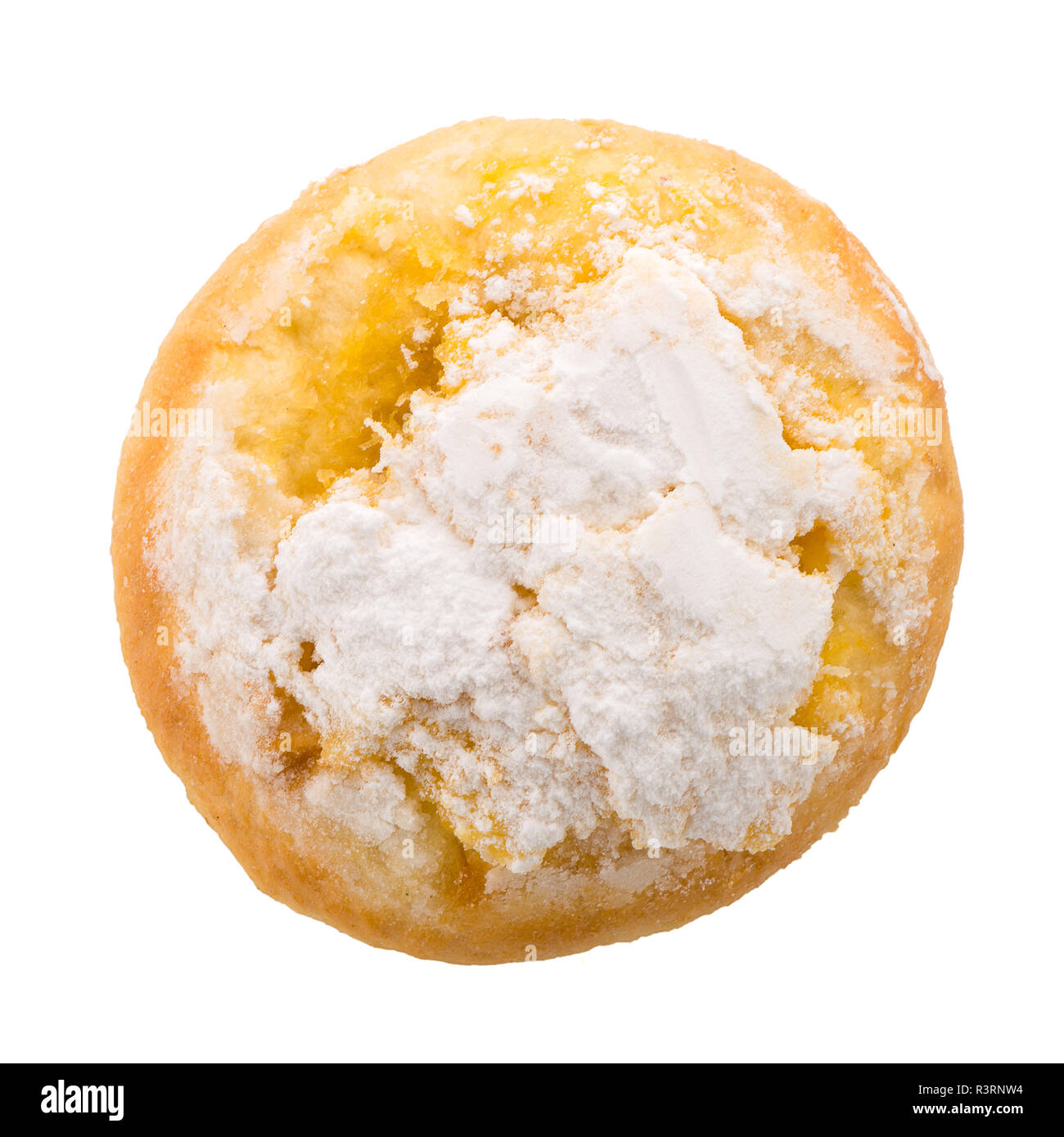 Traditional Portuguese coconut pastry called Pao de Deus isolated on ...