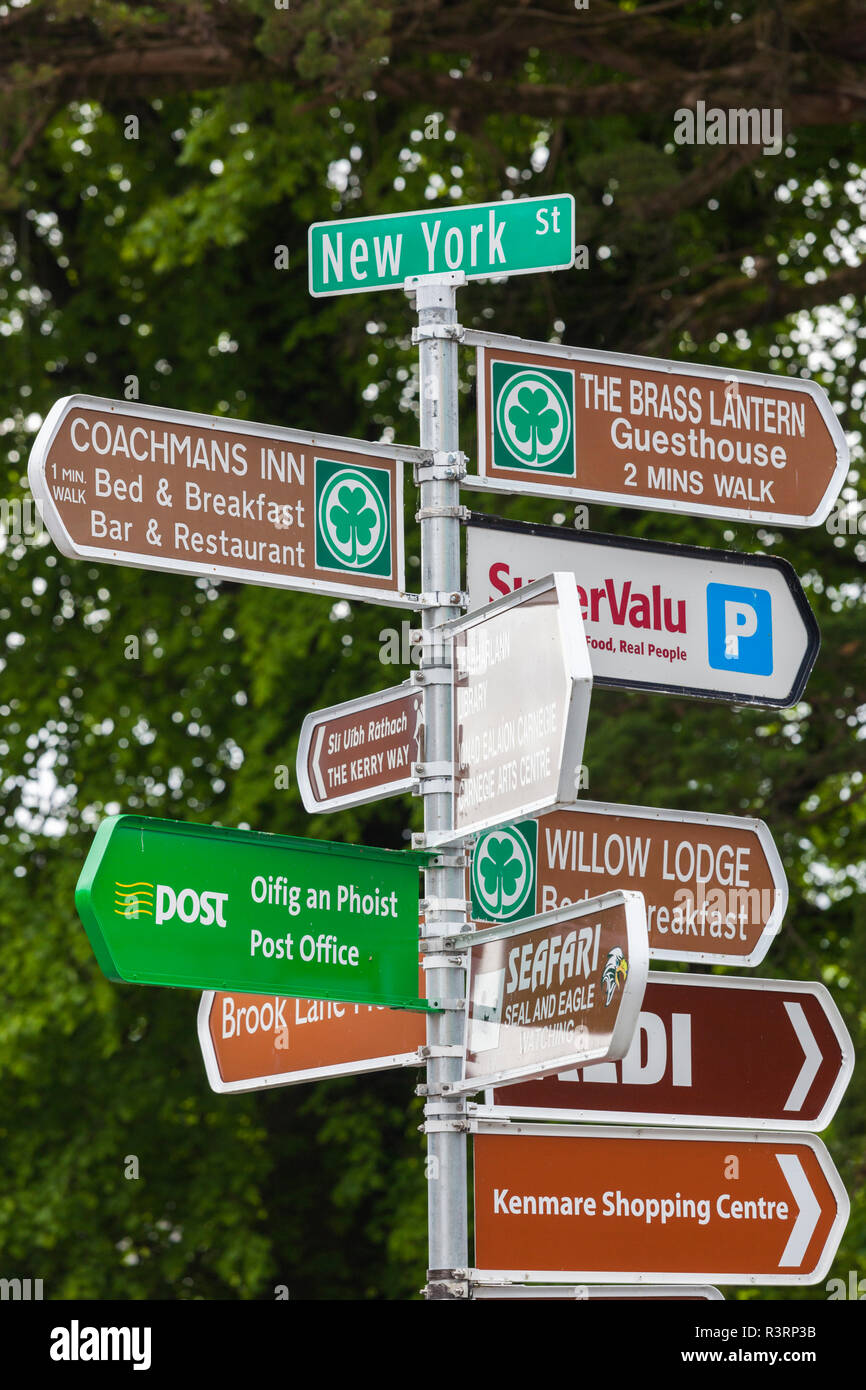 Ring of kerry sign hi-res stock photography and images - Alamy