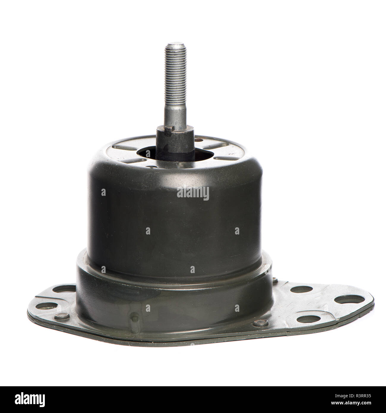 Car engine mouting holder isolated on white background Stock Photo - Alamy