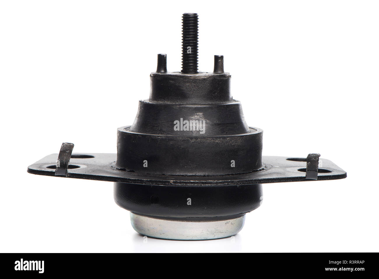 Car engine mouting holder isolated on white background Stock Photo - Alamy