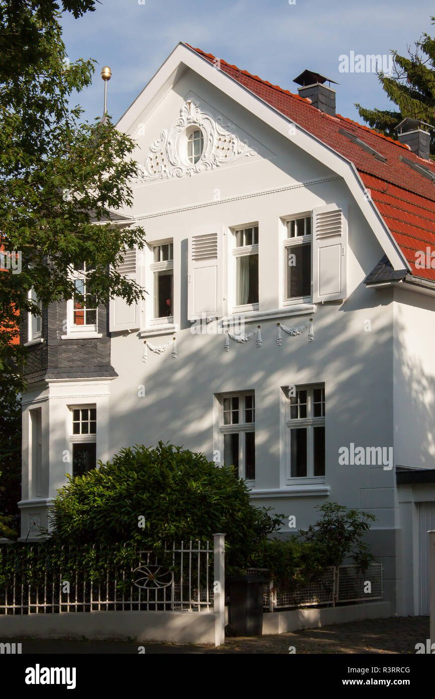 stuccoed house facade Stock Photo - Alamy