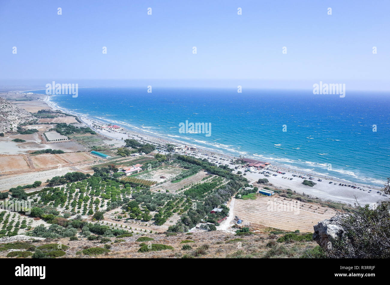Beautiful kourion beach view hi-res stock photography and images - Alamy