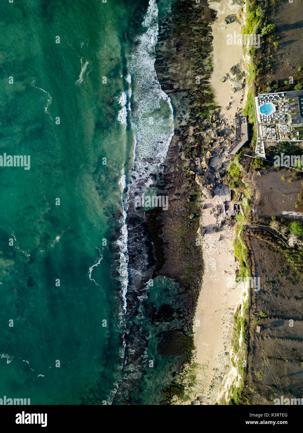 Indonesia, Bali, Aerial view of Dreamland beach Stock Photo - Alamy