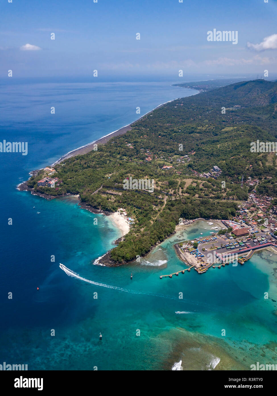 Padangbai village hi-res stock photography and images - Alamy