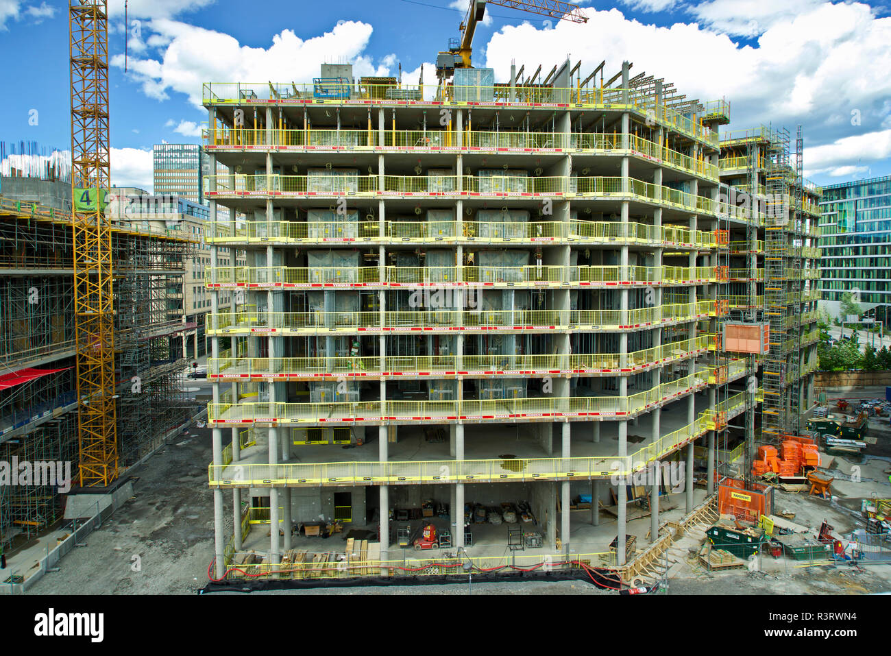 Norway, Oslo. Buildings construction Stock Photo - Alamy