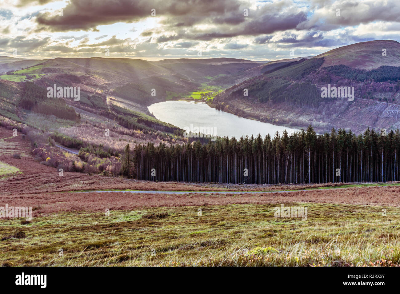 Very top of talybont reservoir hi-res stock photography and images - Alamy
