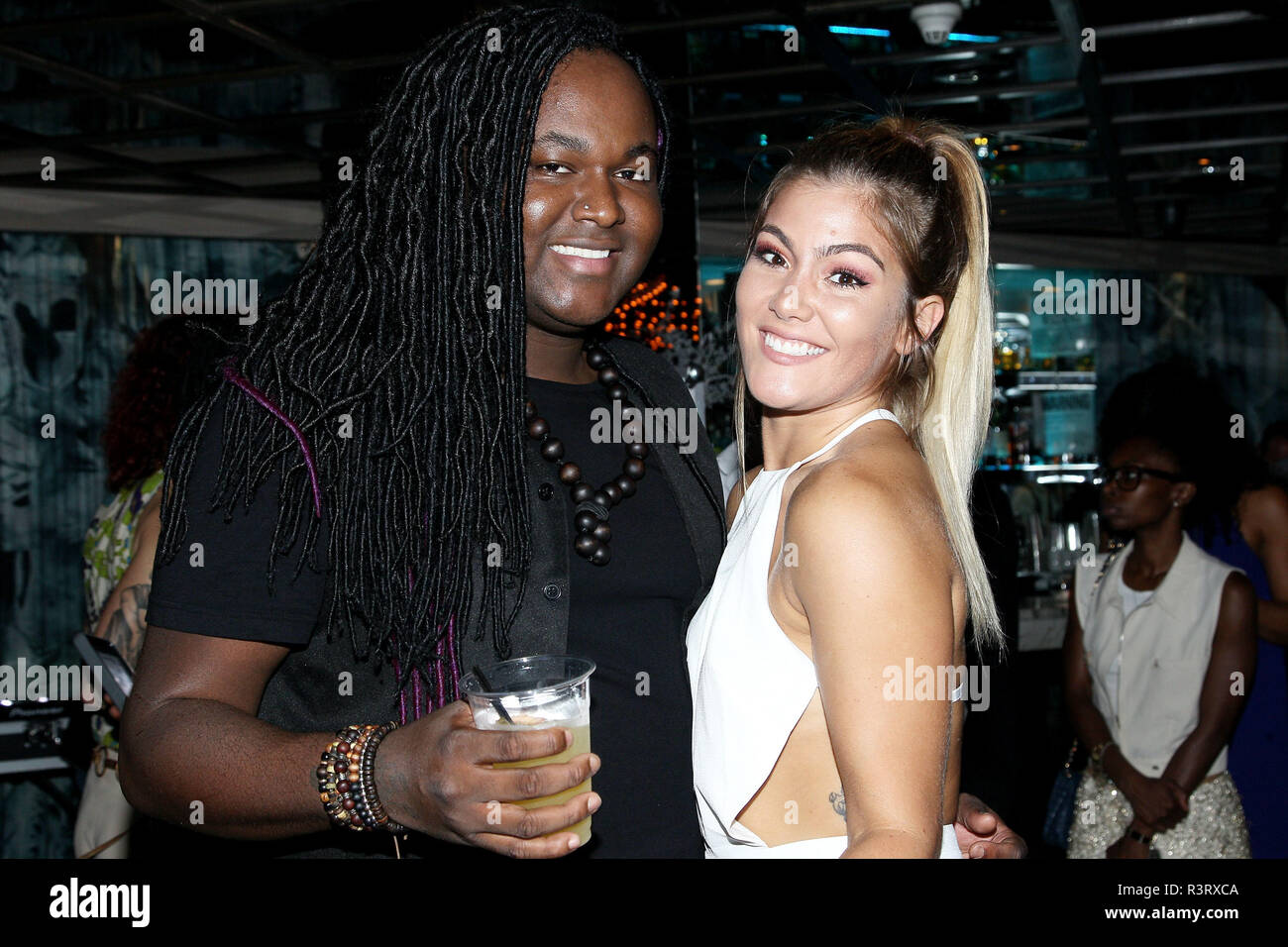 NEW YORK, NY - JULY 18: Samuel Swanson and Tori Deal in attendance at ...