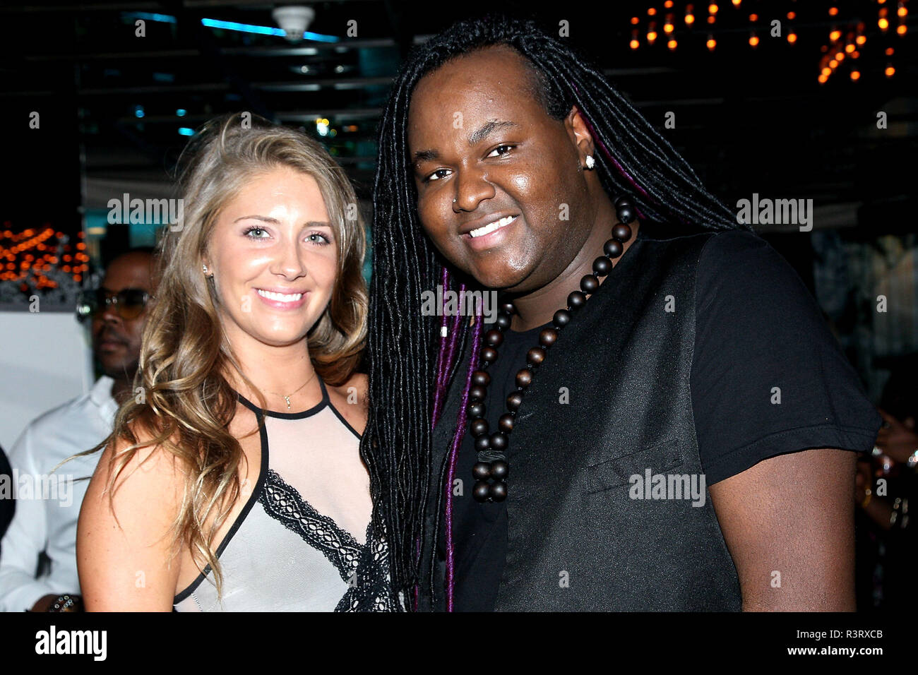 NEW YORK, NY - JULY 18: Jenna Compono and Samuel Swanson in attendance ...