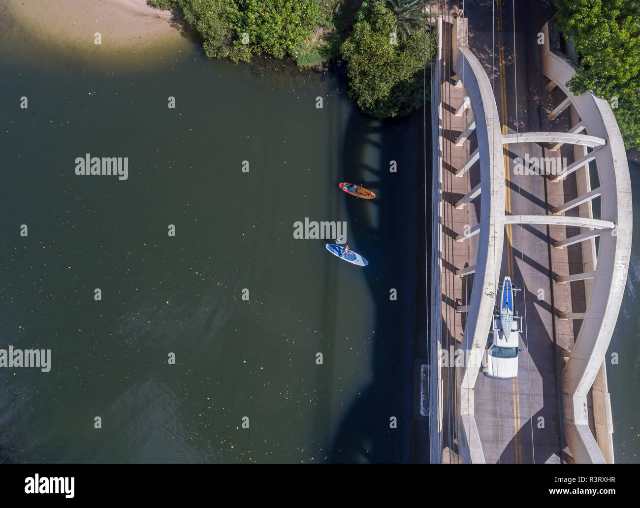 Rainbow bridge aerial view hi-res stock photography and images - Alamy