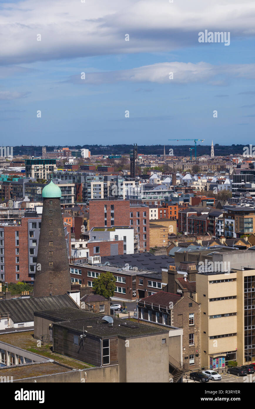 Ireland, Dublin, Guinness Storehouse, brewery museum, city view from ...