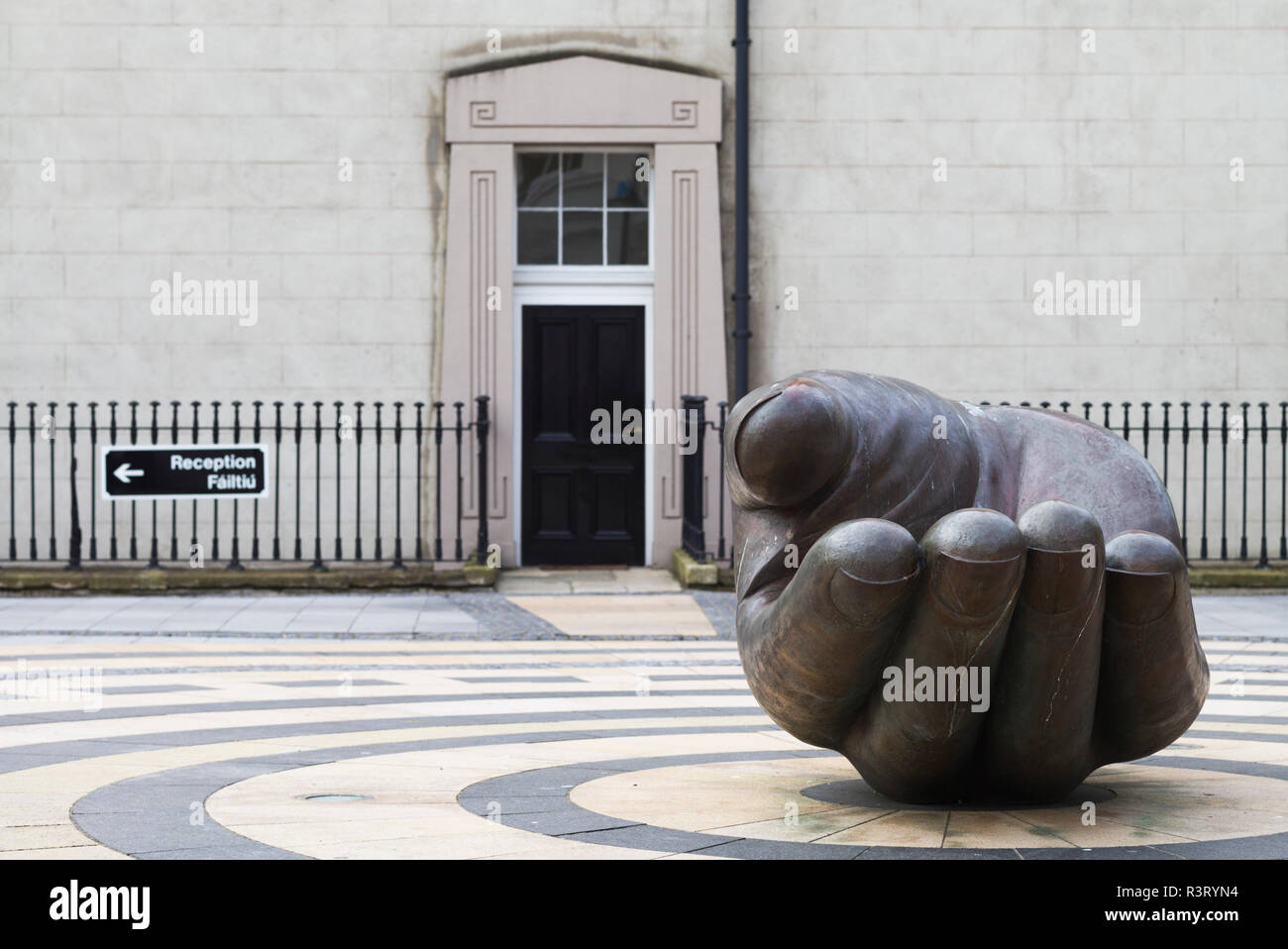 Hand sculpture dublin hi-res stock photography and images - Alamy
