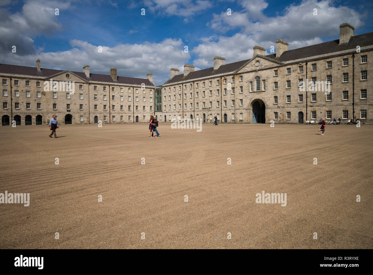 Ireland, Dublin, National Museum of Ireland, The Collins Barracks ...