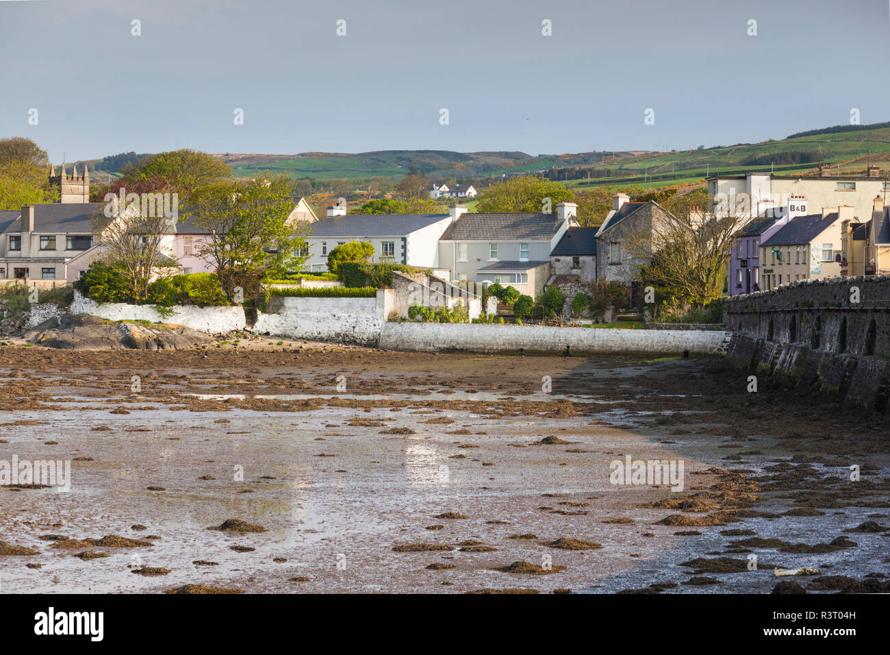 Ireland, County Donegal, Inishowen Peninsula, Malin, town view Stock ...
