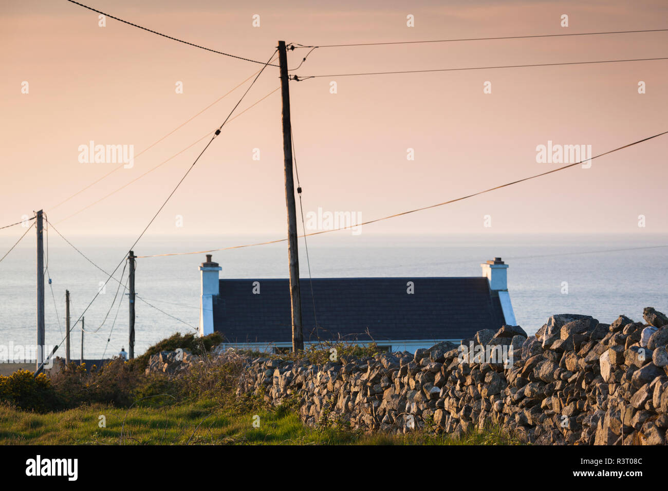 Ireland, County Donegal, Fanad Peninsula, Fanad Head, landscape Stock ...