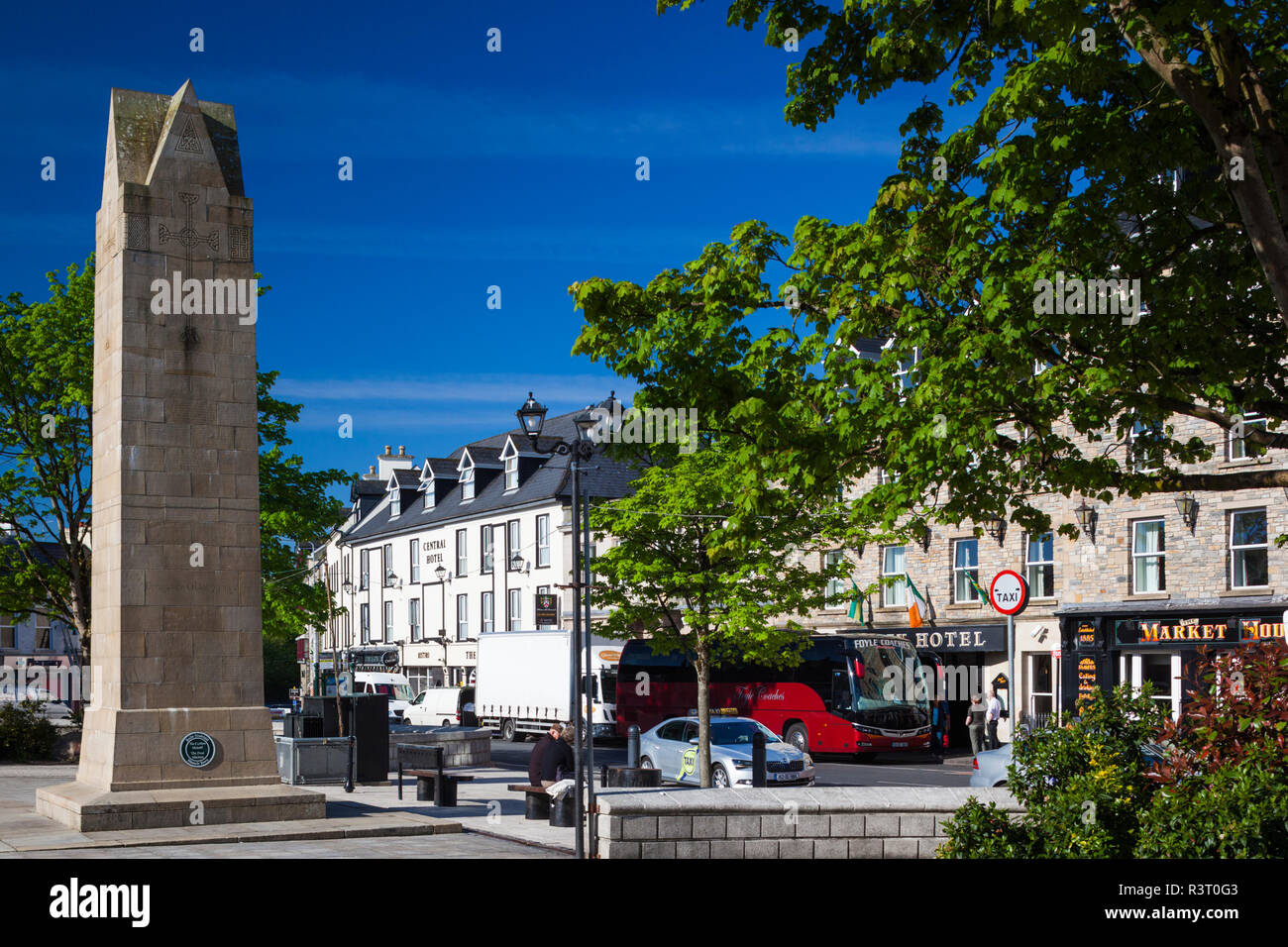 Ireland the diamond square hi-res stock photography and images - Alamy