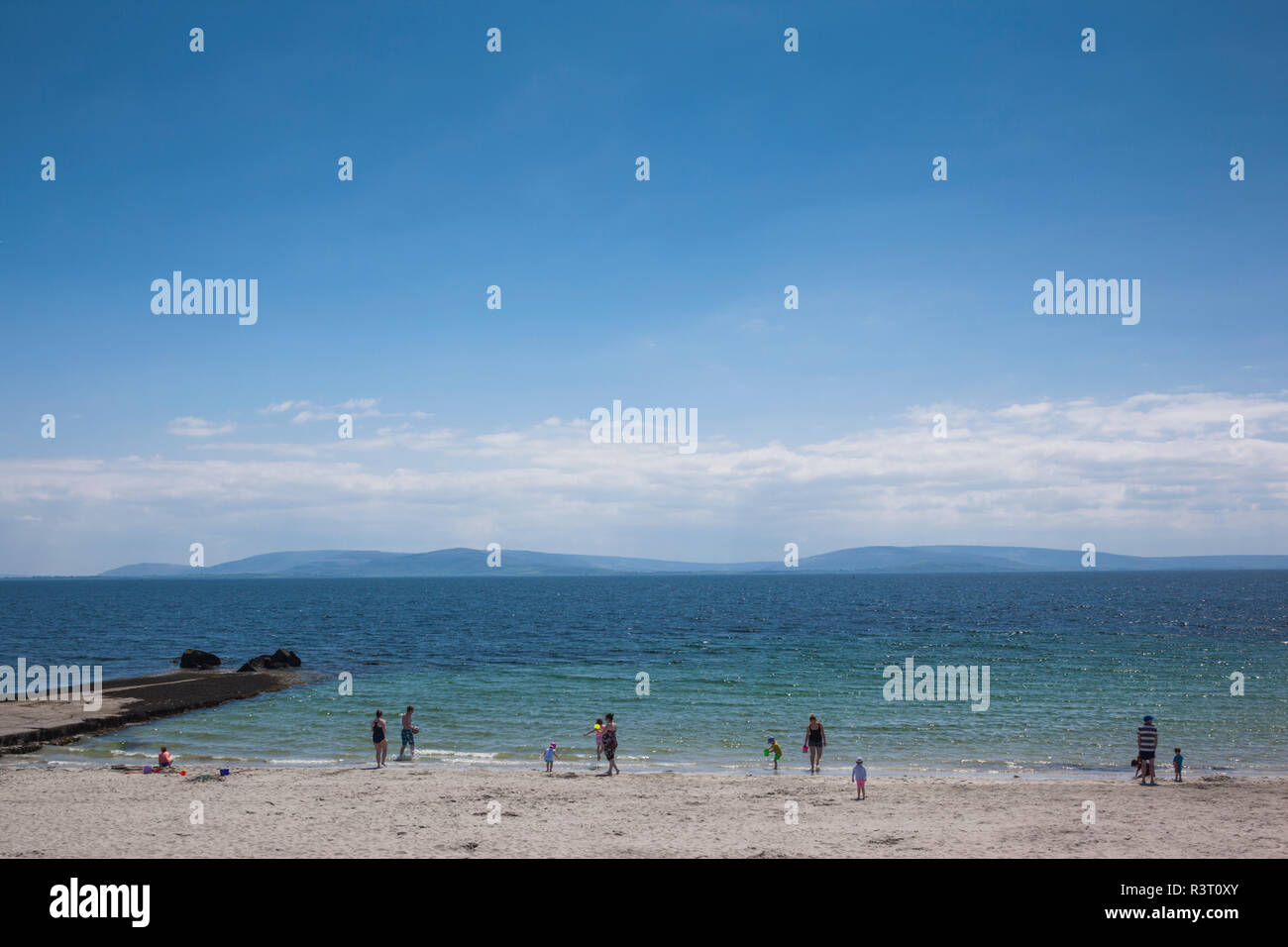 Ireland, County Galway, Galway-Salthill, beach front Stock Photo - Alamy