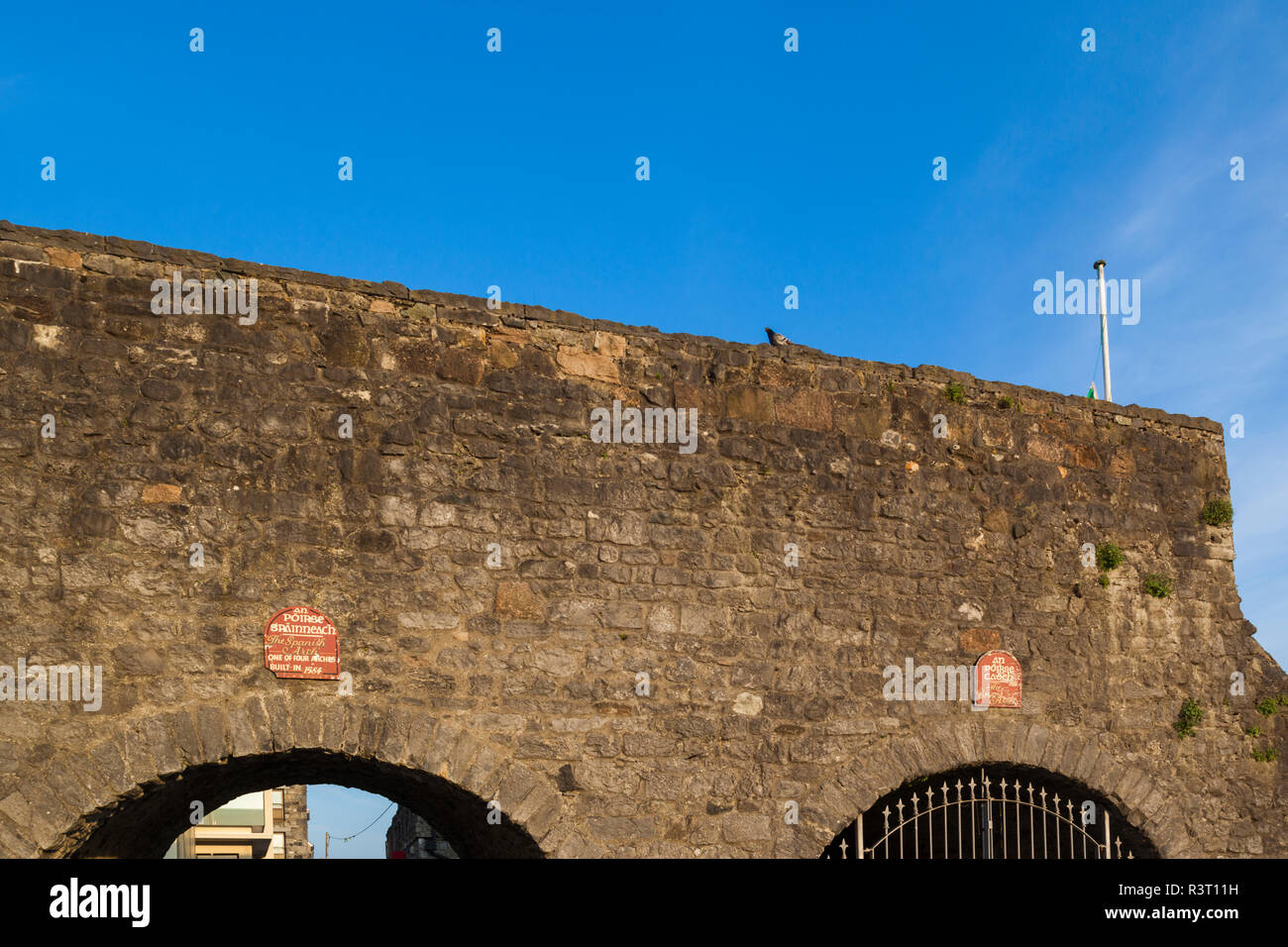 Ireland, County Galway, Galway City, Spanish Arch Stock Photo - Alamy