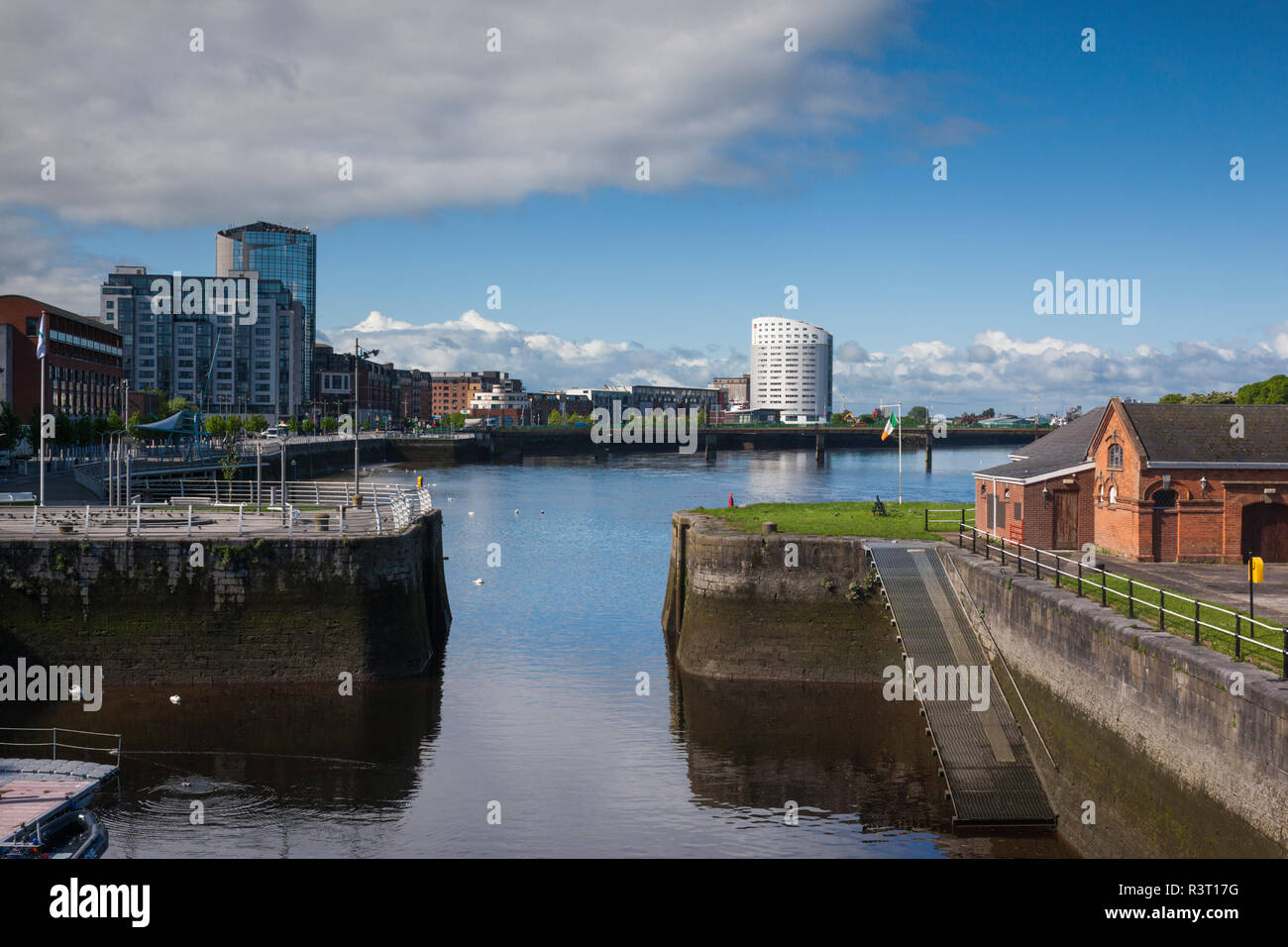 Ireland, County Limerick, Limerick City, new Docklands buildings by The ...