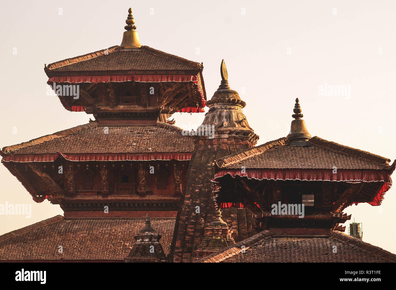 Aerial view durbar square kathmandu hi-res stock photography and images ...