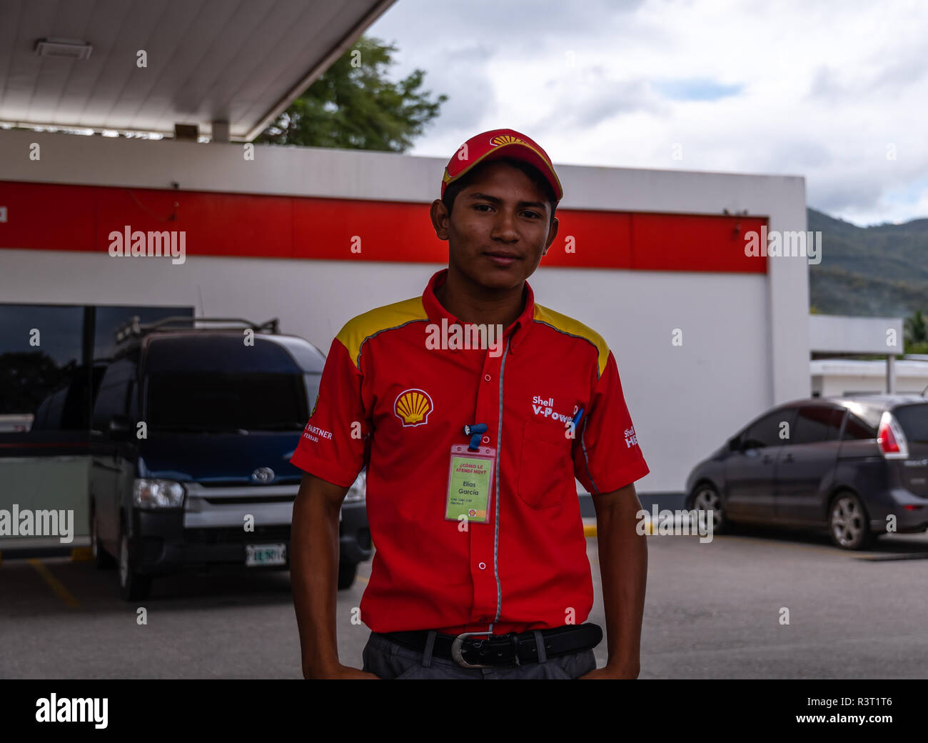 shell worker in Guatemala Stock Photo - Alamy