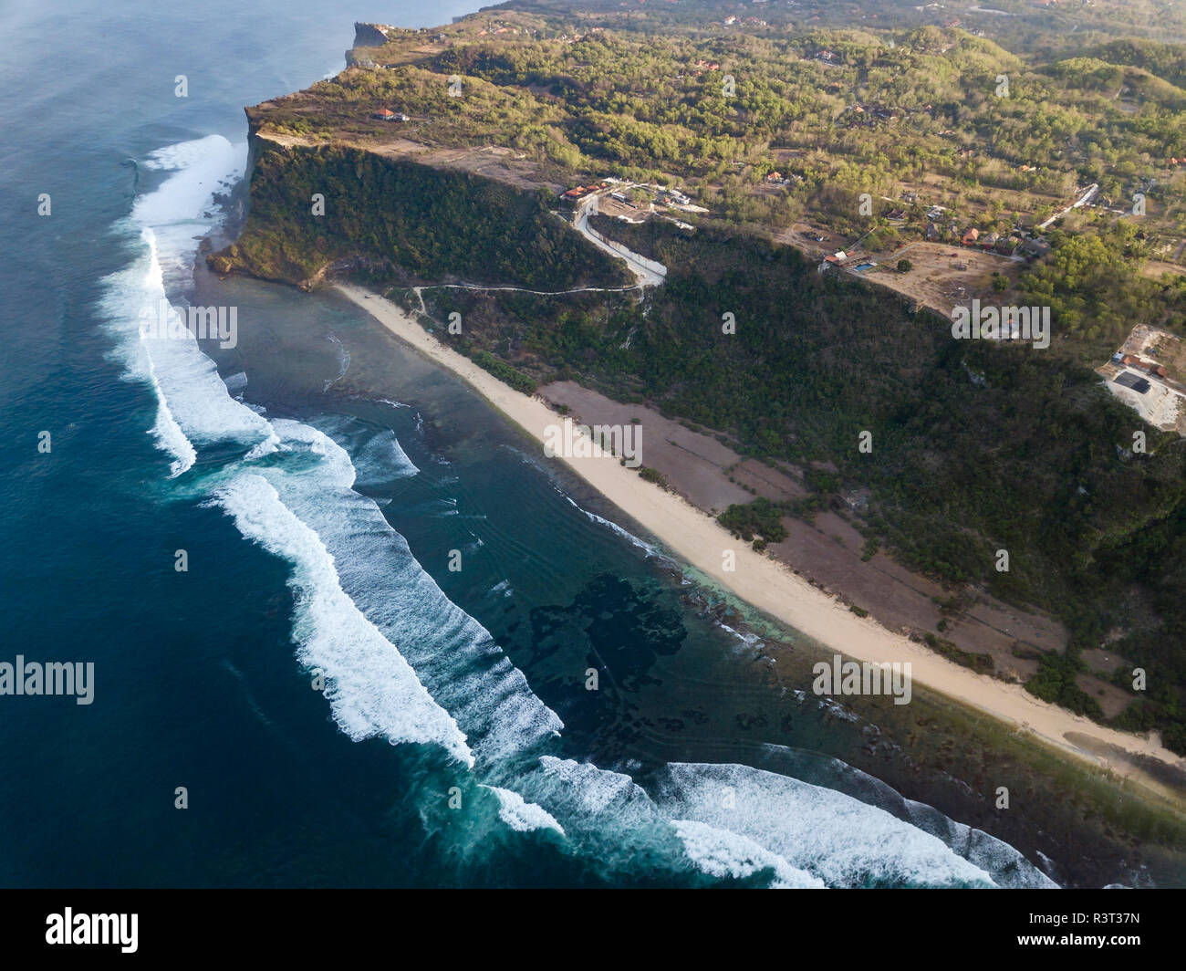 Indonesia, Bali, Aerial view of Nyang Nyang beach Stock Photo - Alamy