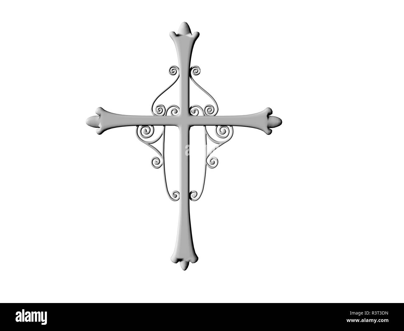 ornate cross isolated Stock Photo - Alamy