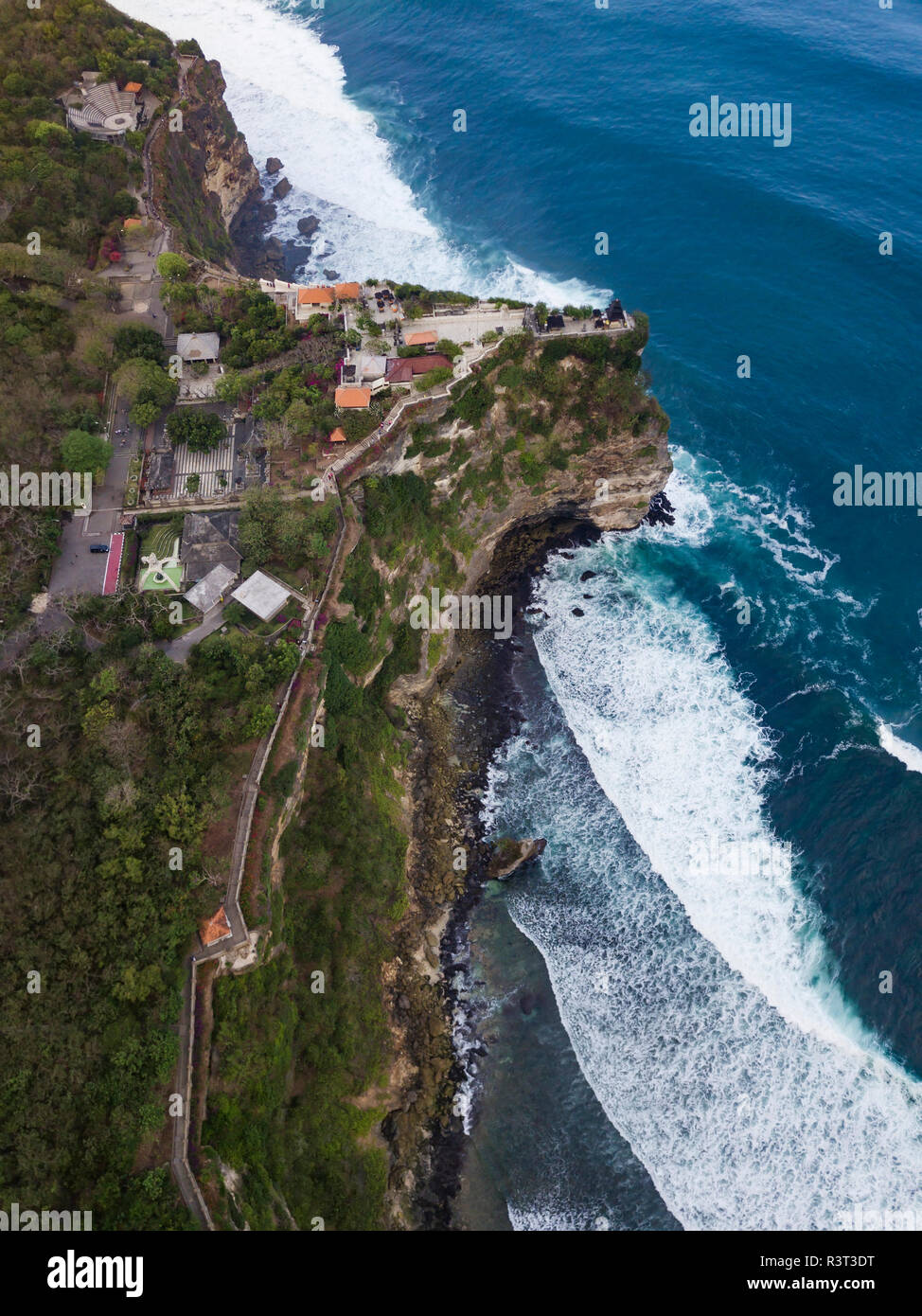 Indonesia, Bali, Aerial view of Uluwatu temple Stock Photo - Alamy