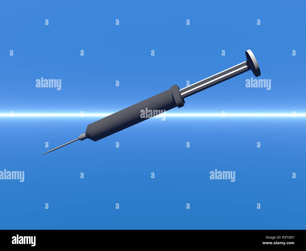medical syringe with needle Stock Photo - Alamy