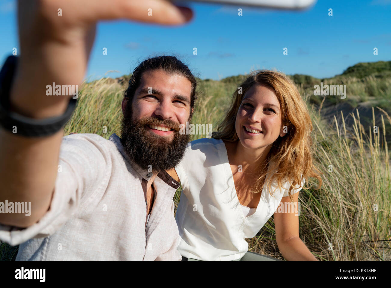 Selfie in nature hi-res stock photography and images - Alamy