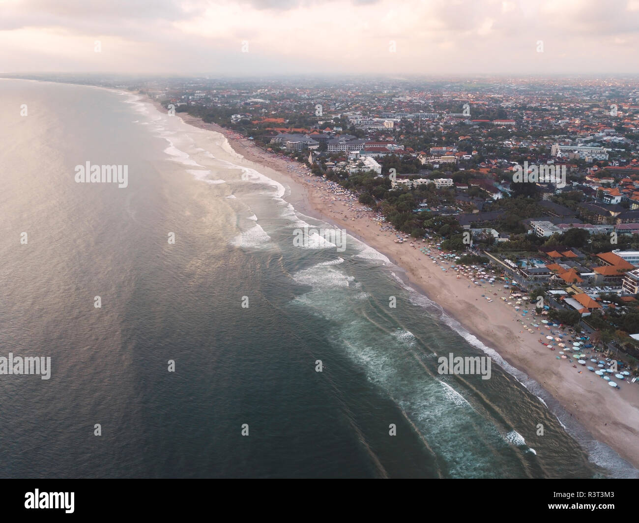 Indonesia, Bali, Aerial view of Padma beach Stock Photo - Alamy
