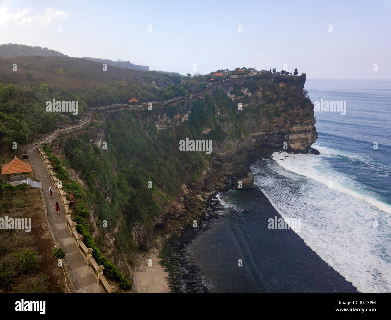 Indonesia, Bali, Aerial view of Uluwatu temple Stock Photo - Alamy