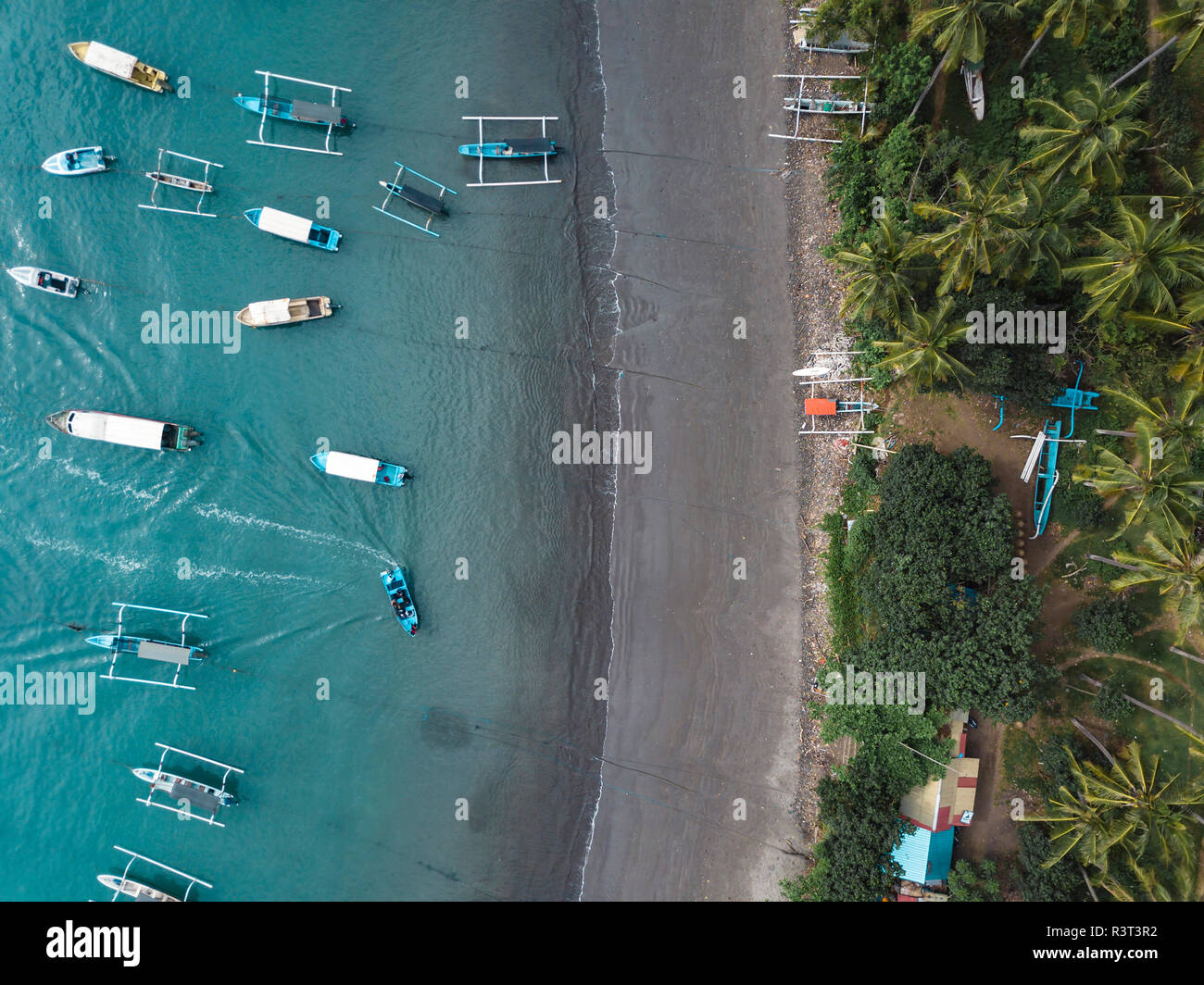 Bali boat aerial hi-res stock photography and images - Alamy