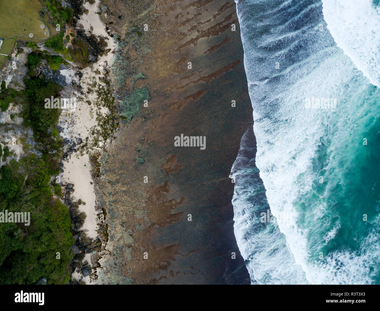 Indonesia, Bali, Aerial view of Uluwatu beach Stock Photo - Alamy