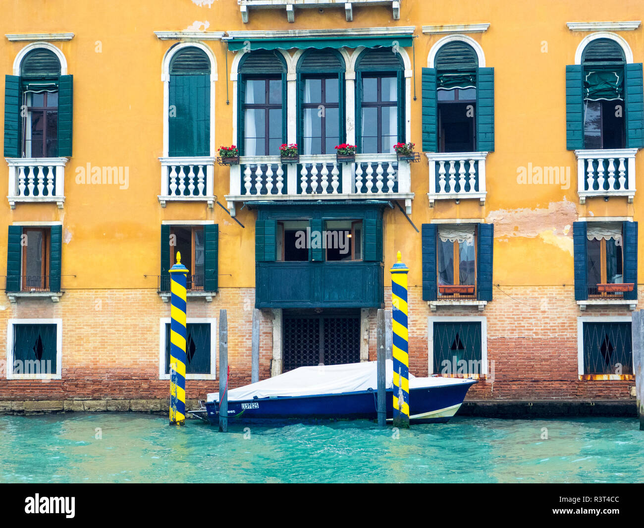 Italy, Venice, Buildings along the Grand Canal Stock Photo - Alamy