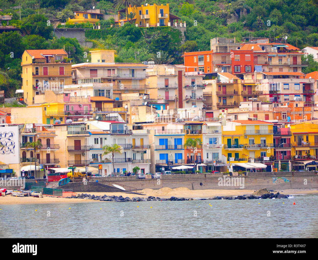 Promenade giardini naxos sicily italy hi-res stock photography and ...