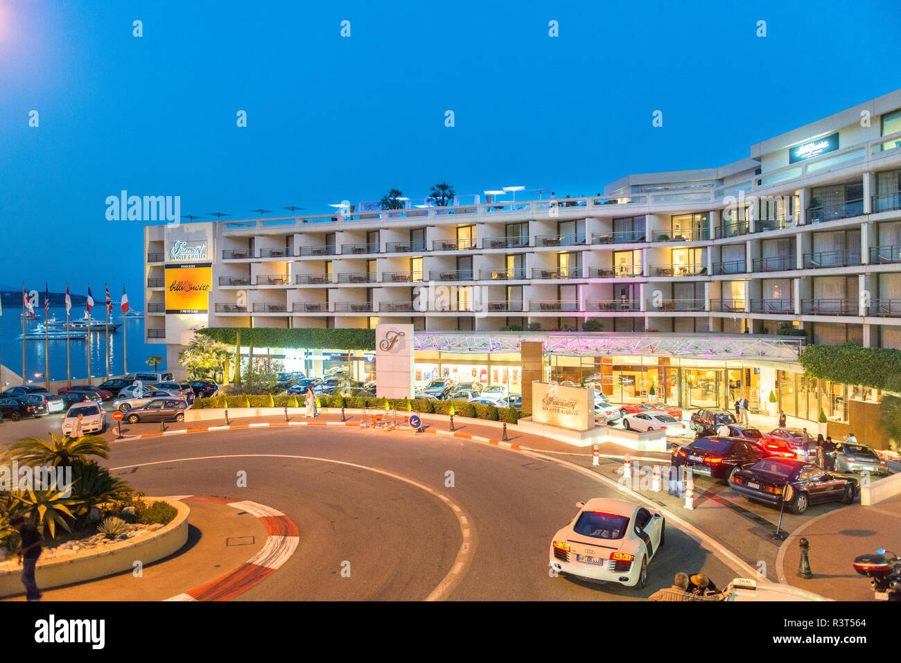 Fairmont hotel, Monte Carlo, Monaco Stock Photo - Alamy