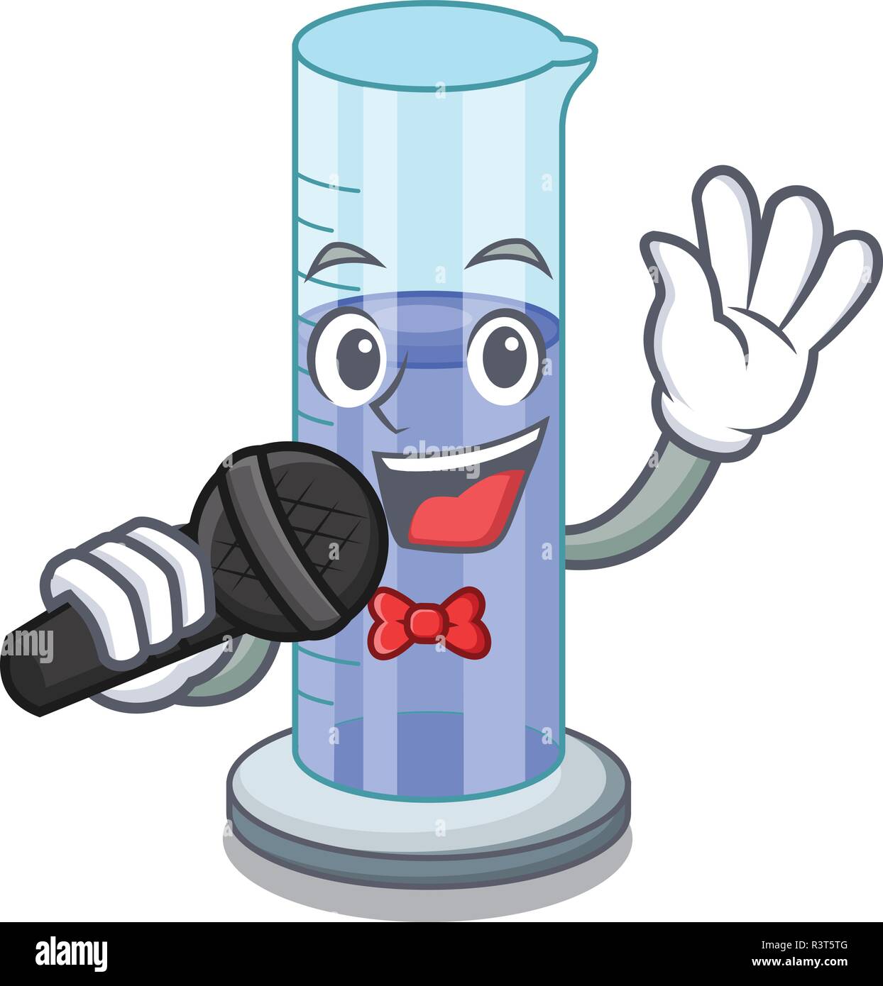 Graduated Cylinder Cartoon