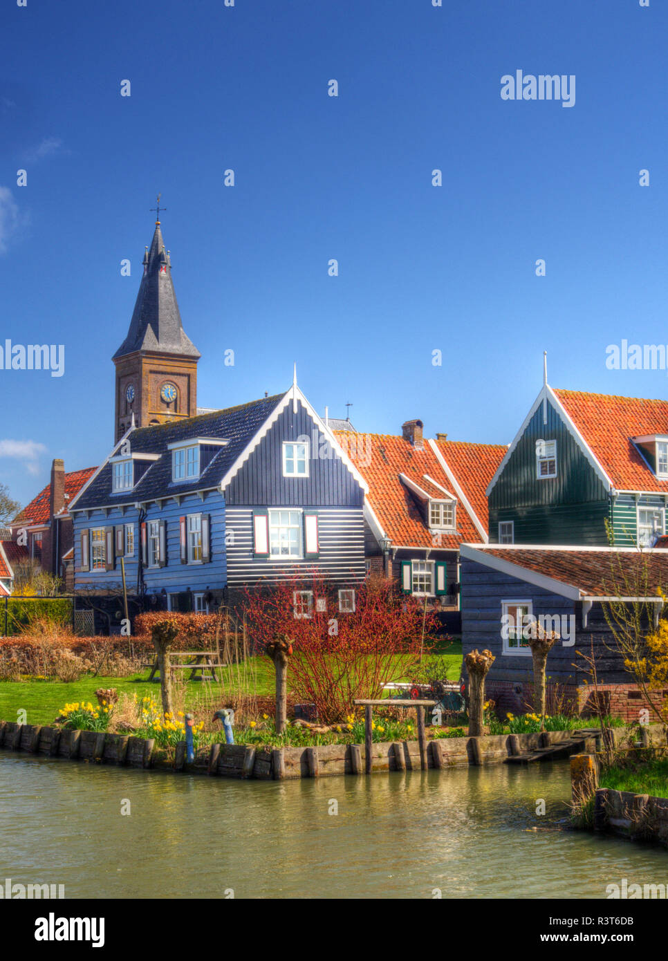 Netherlands, Marken, Houses on the island of Marken Stock Photo - Alamy