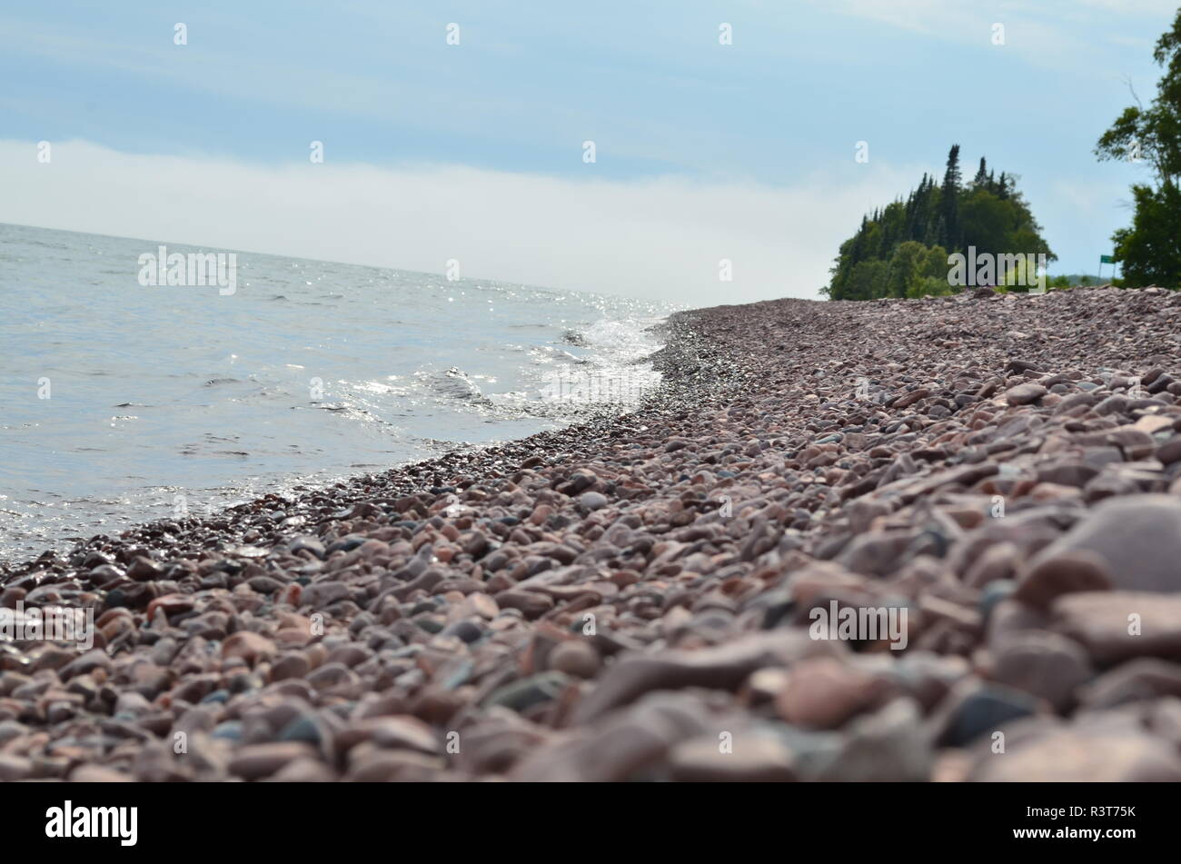 Lake Superior Shore Stock Photo - Alamy