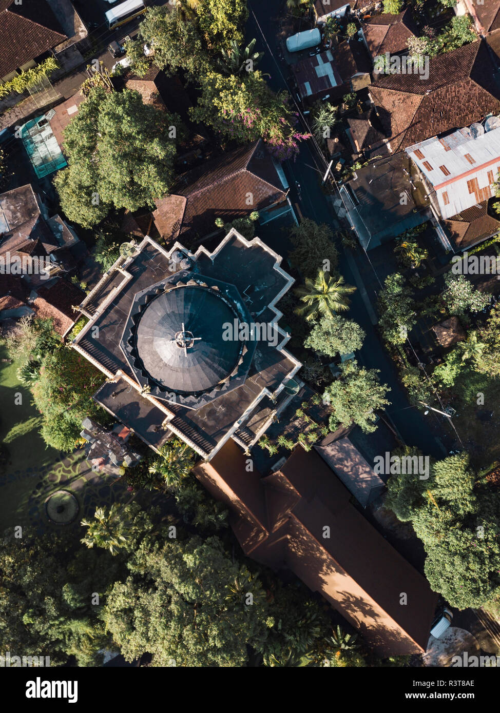 Indonesia, Bali, Ubud, Aerial view of Museum Blanco Stock Photo - Alamy