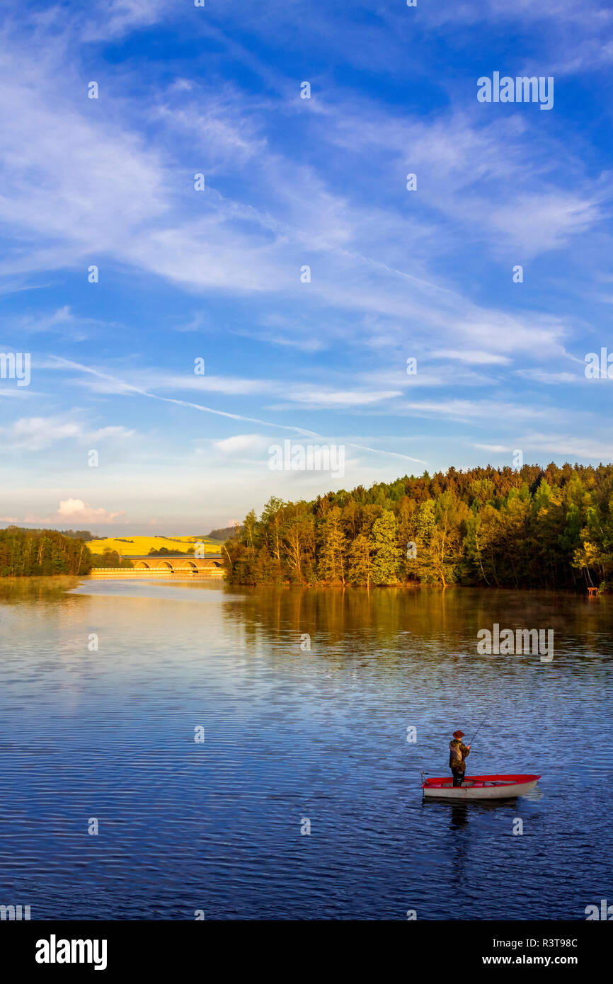 Person fishing boat hi-res stock photography and images - Alamy