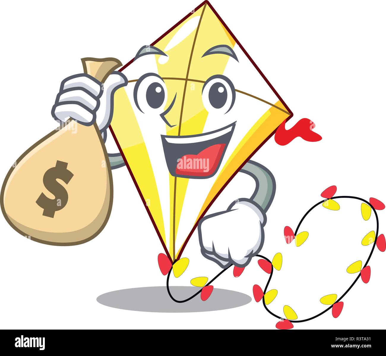 Kite money Stock Vector Images - Alamy